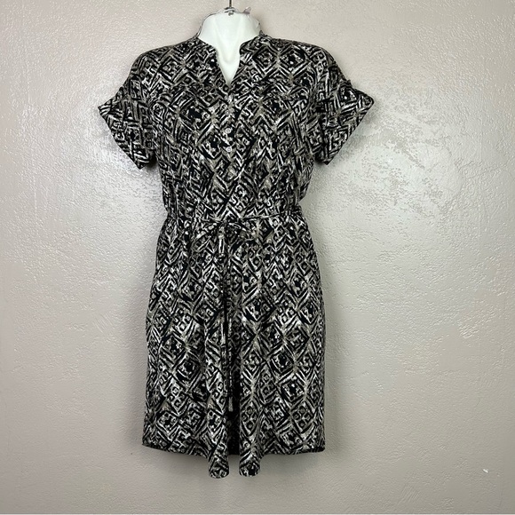 new directions | Dresses | New Directions Black And White Geometric ...